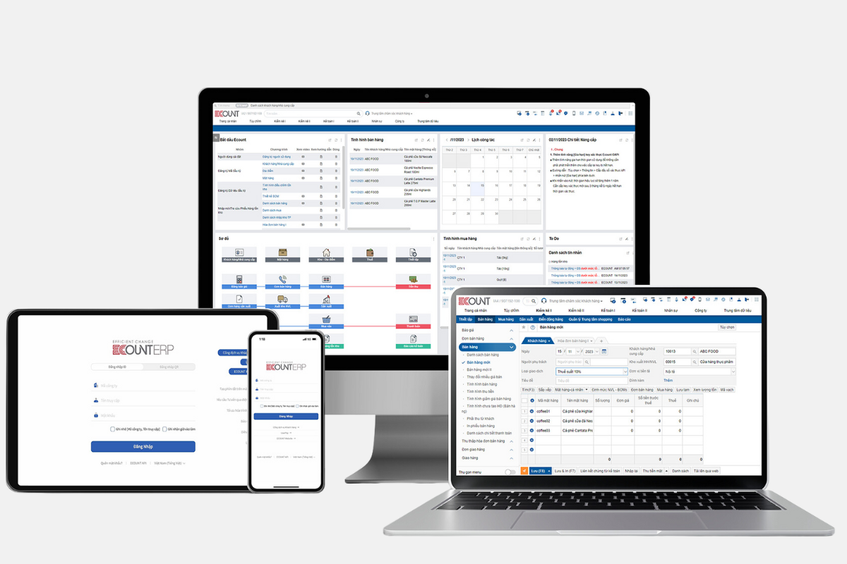 Tổng hợp và phân tích các phần mềm ERP hiện nay thường dùng