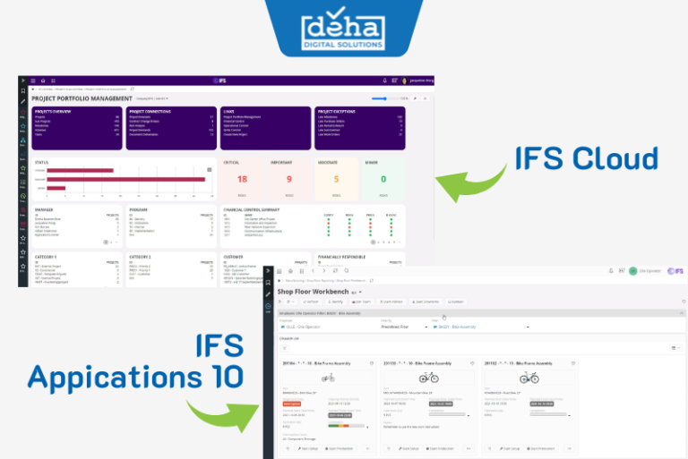So sánh sự khác biệt giữa IFS Cloud với IFS Applications 10